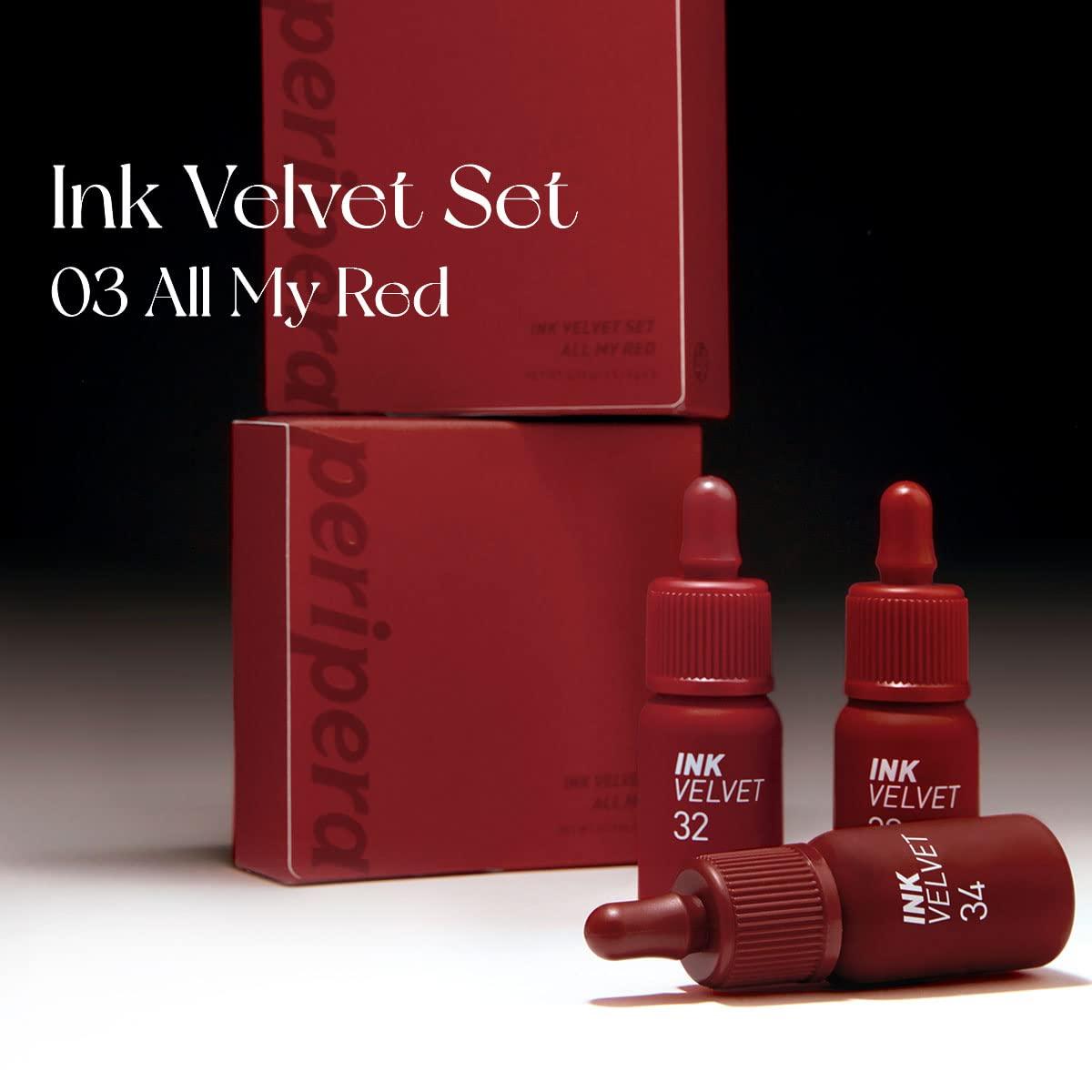 Peripera Ink the Velvet Lip Tint | High Pigment Color, Longwear ...