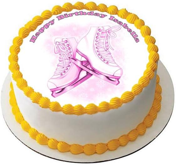 ICE SKATING BOOTS 7.5" PREMIUM Edible ICING Cake Topper D2 | Buy Now in ...
