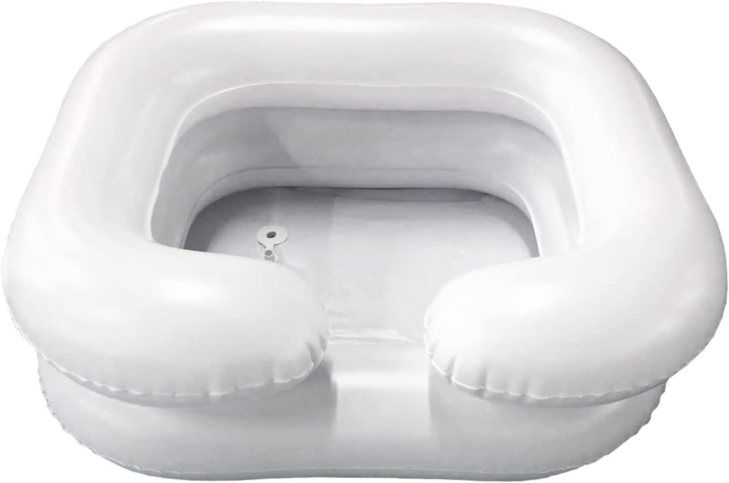 DMI Portable Inflatable Shampoo Bowl for Elderly, Disabled, and ...