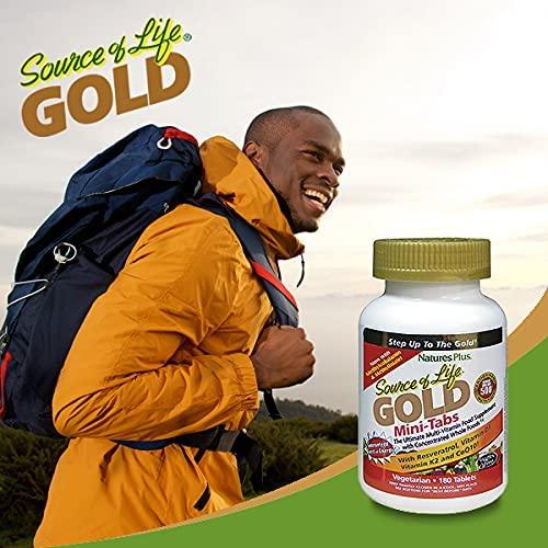 Nature's Plus Source of Life Gold Mini-Tabs - Ultimate Multi-Vitamin ...