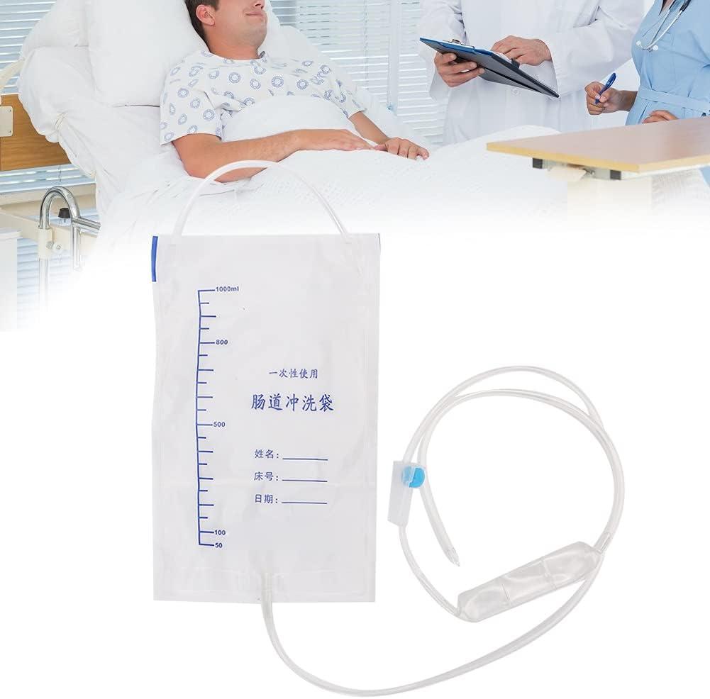 20 Disposable Enema Bags - 1000ml Colonic Irrigation & Detox for Home ...