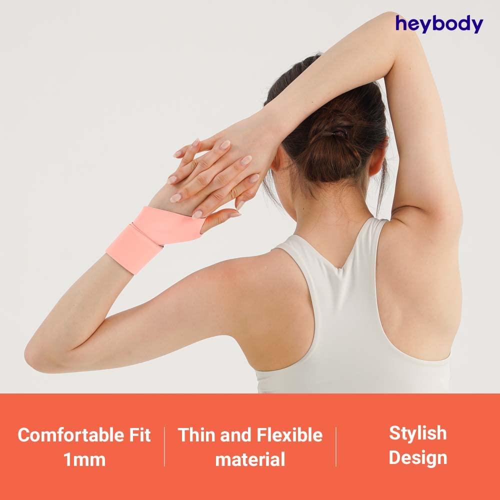 Heybody Slim Air Wrist Support Strap - Fitness Daily Comfort for Carpal Tunnel, Arthritis, and ...