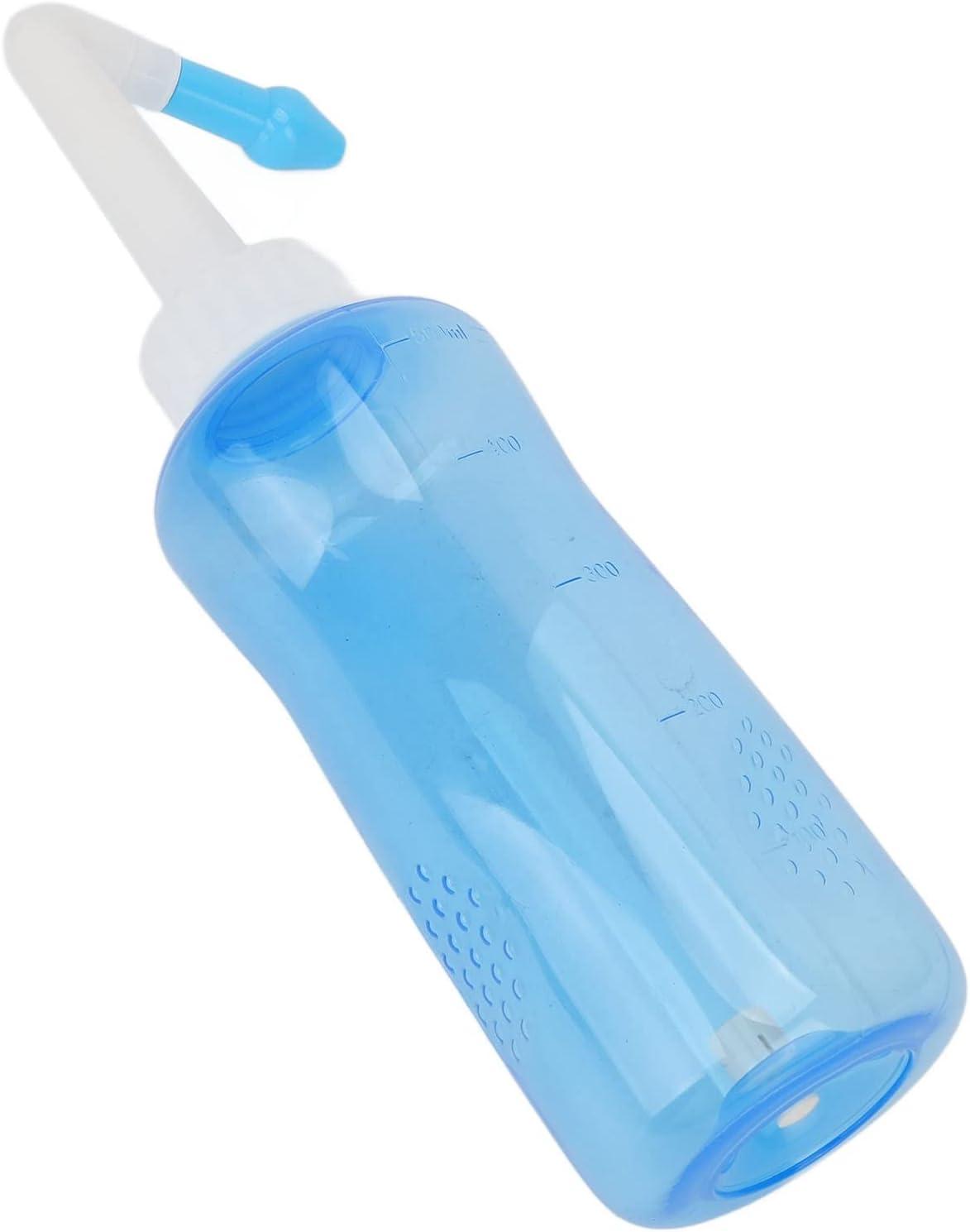 500ml Neti Pot Nasal Wash Bottle with 2 Nozzles for Sinus Rinse - Nose ...