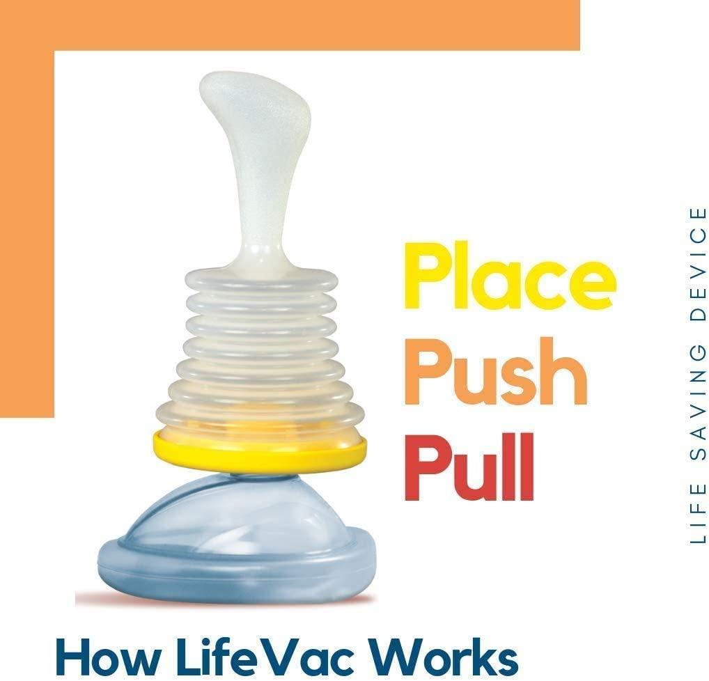 LifeVac Choking Rescue Device Home Kit for Adults and Children ...