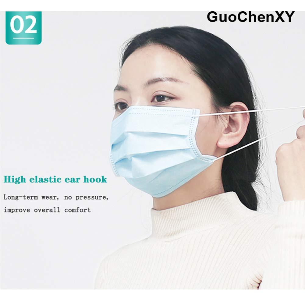 50Pcs Disposable Filter Mask 3 Ply Earloop Face Masks - Buy Now for ...