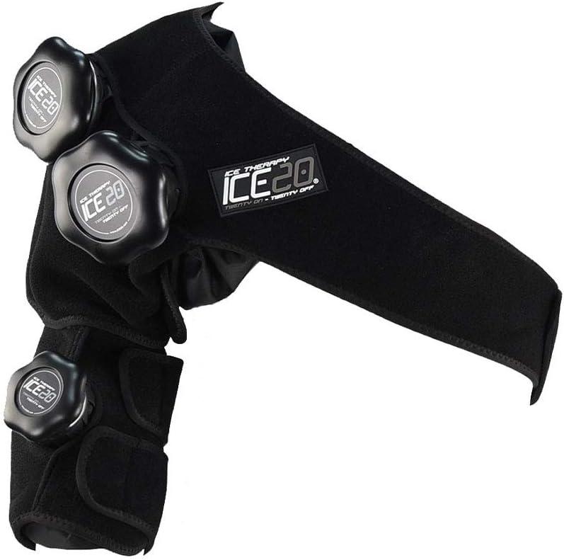 ICE20 Double Shoulder Real Ice Therapy Compression Wrap comfortable Bag ...