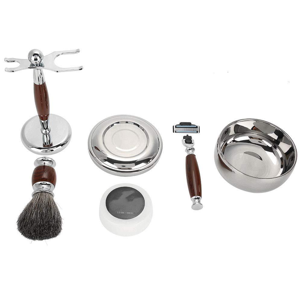 Dewin Razor Brush & Set for Men | Complete Safety Shaving Kit with Roof ...