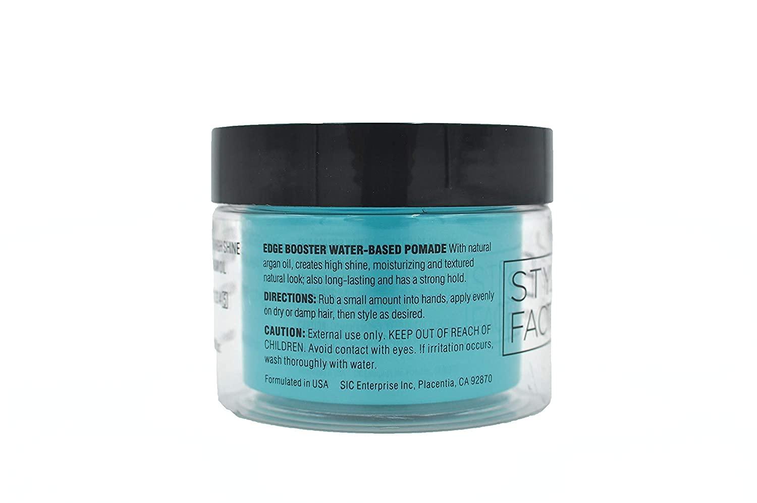 Style Factor Edge Booster Strong Hold Water-Based Pomade 3.38oz ...