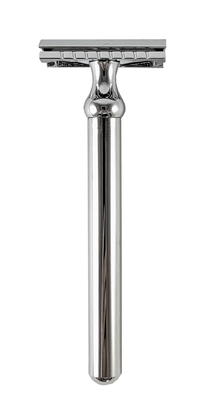 Buy Hans Baier Exclusive Silver Safety Razor - Premium Metal Shaving ...