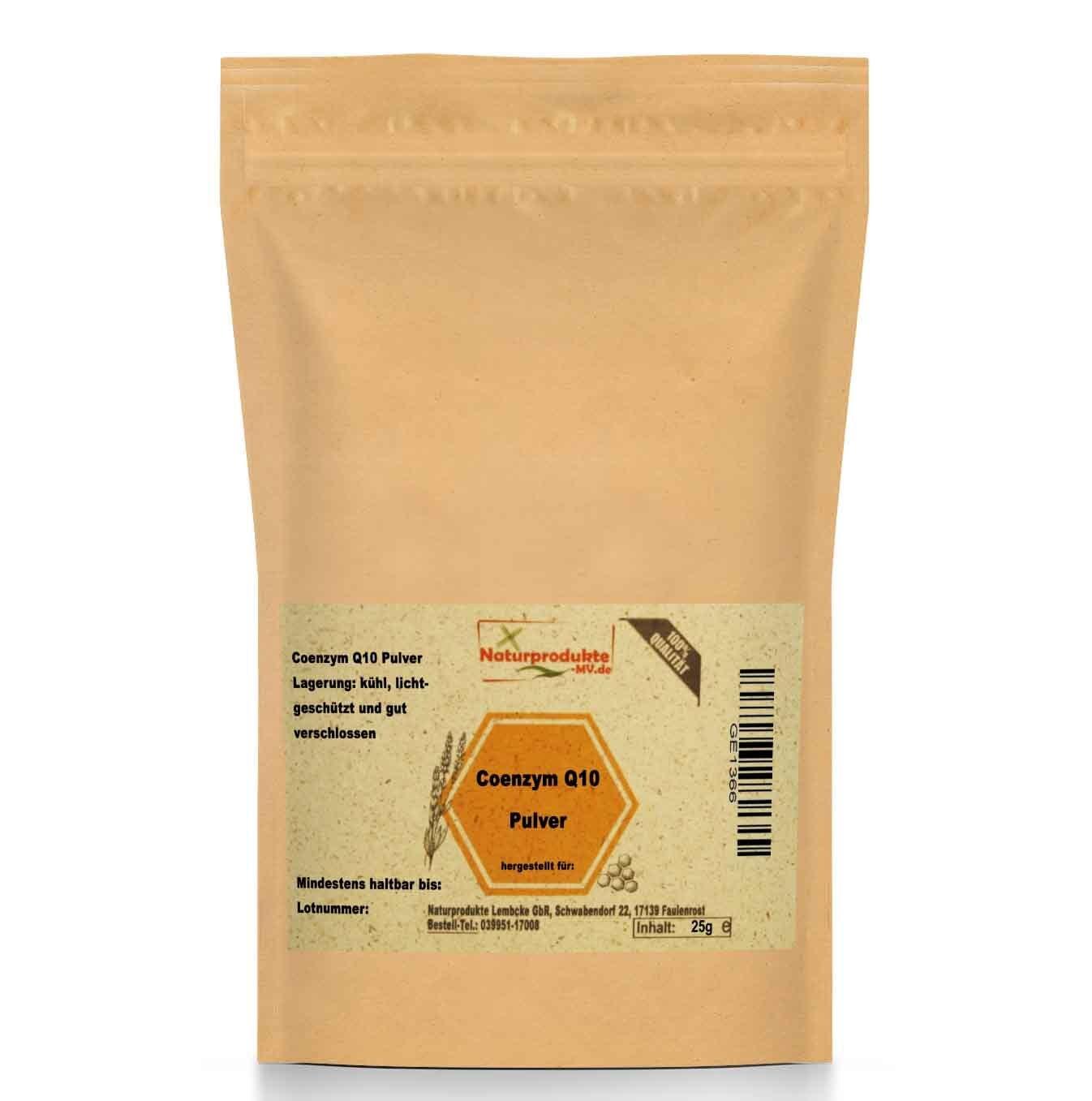 Coenzyme Q10 Powder 25g - Pure Supplement for Energy & Health | Fast ...