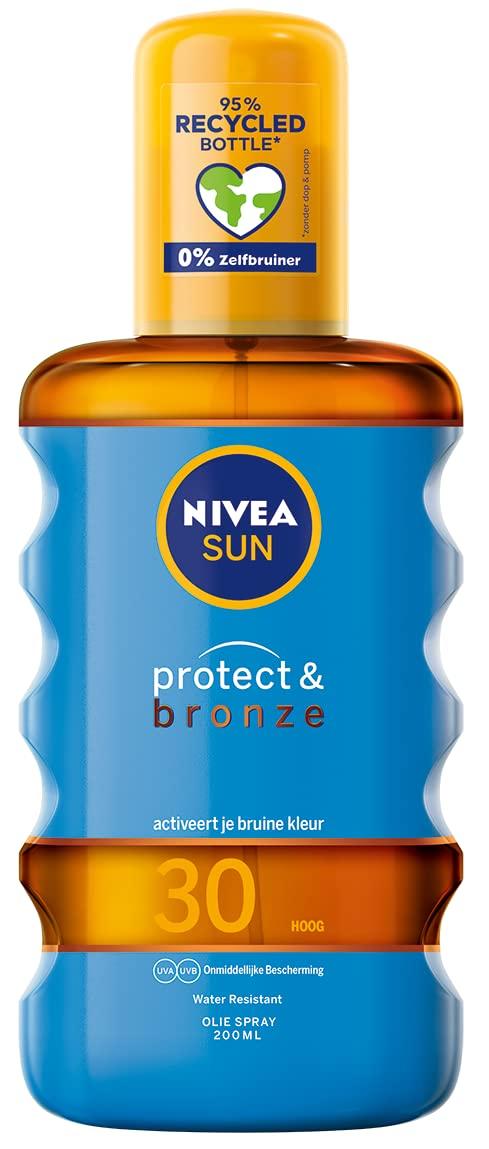 Nivea Protect & Bronze Oil Spray SPF 30 - 200 ml | Buy Online Fast ...