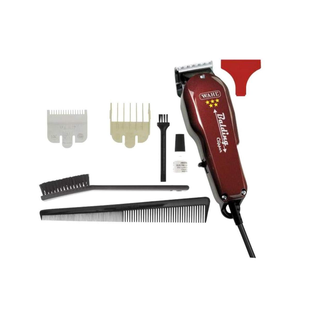 Wahl Balding Clipper - Professional Red Hair Clipper for Precise ...
