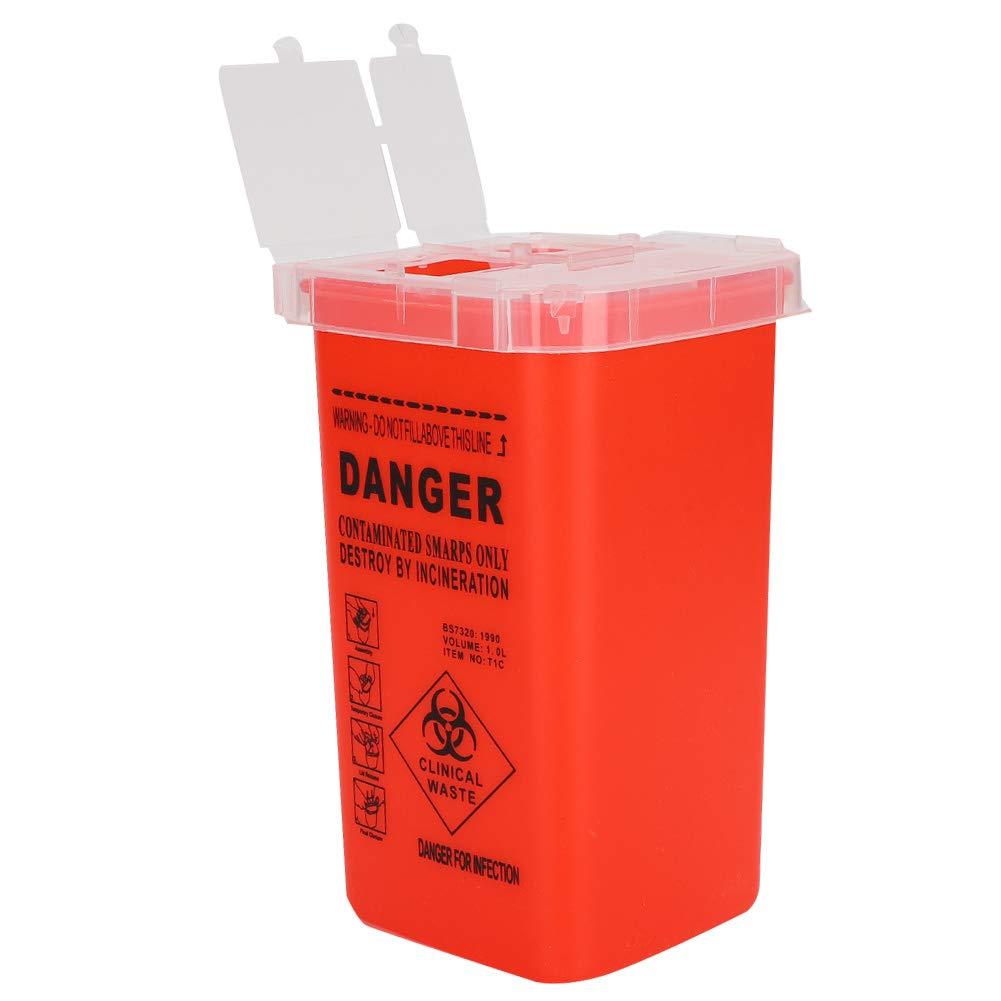 Small Sharps Container for Home and Travel Use - Durable Disposable ...