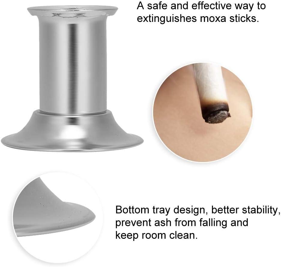 Moxa Stick Fire Extinguisher - Stainless Steel Moxibustion Roll Holder ...