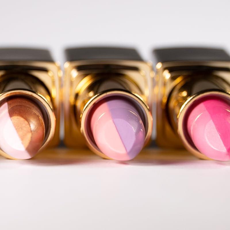 L Paige L17 - CARDINAL RED/BLUE Split-Stick Lipstick | Long-lasting ...