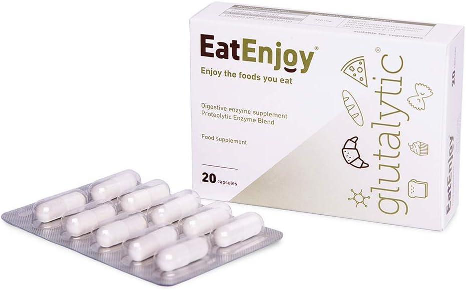 EatEnjoy Glutalytic - Gluten Intolerance Pills Gluten Tablets Capsules ...