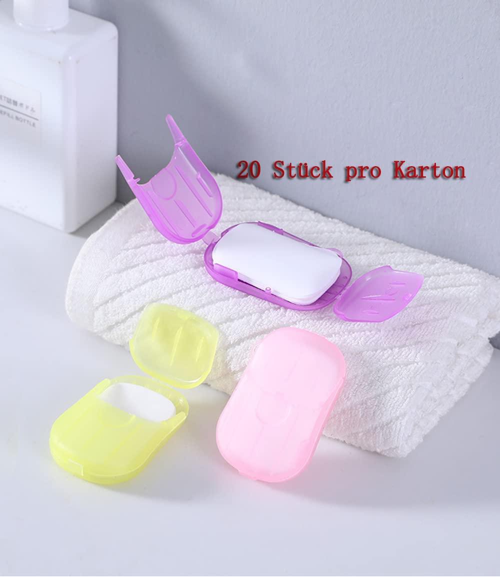 Buy 10 Boxes of Portable One-Way Paper Soap - Eco-Friendly Soap Leaves ...