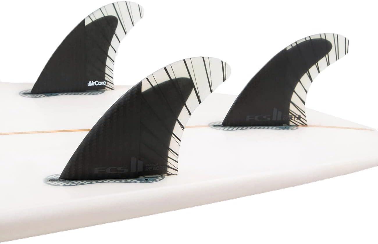 FCS II Reactor Performance Core Carbon Tri Fin Set - Black/Charcoal | Buy Now with Express ...
