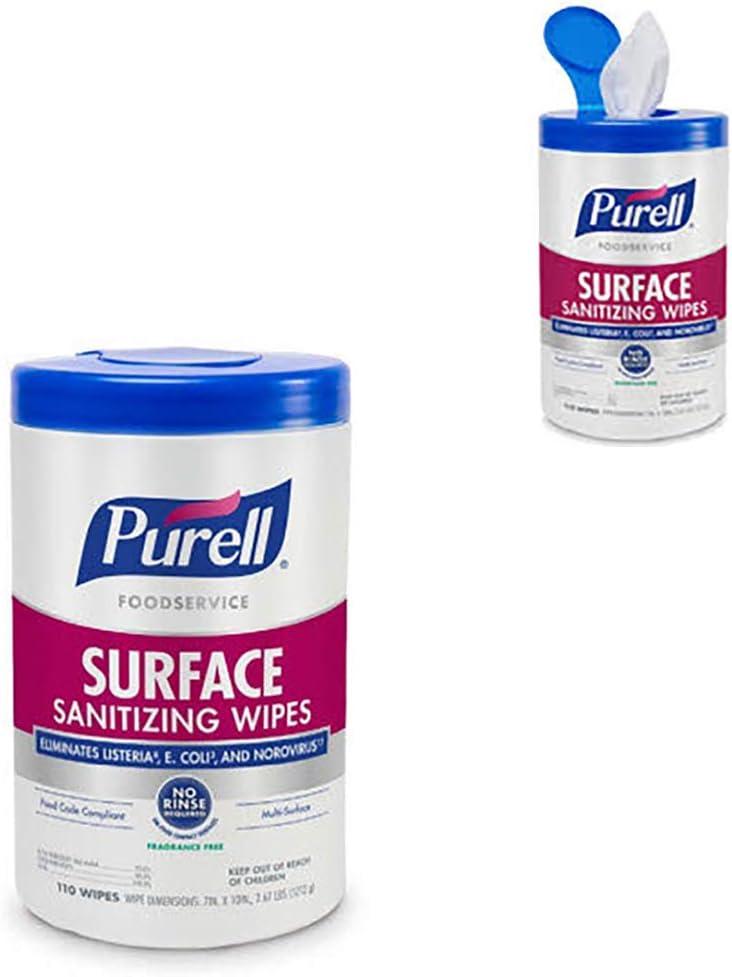 PURELL Foodservice Surface Sanitizing Wipes - Effective Germ Protection ...