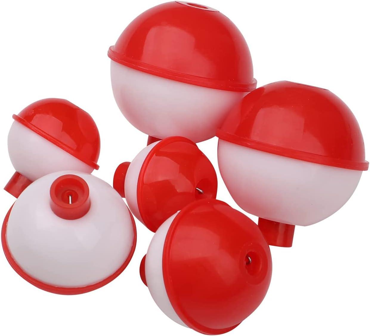 Fishing Bobbers 30 PCS Red & White - Premium Quality Floaters for ...