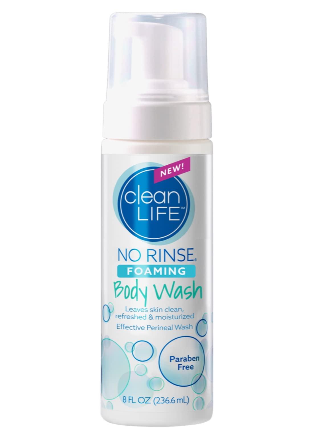 8 fl oz No-Rinse Foaming Body Wash | Original Formula for Clean ...