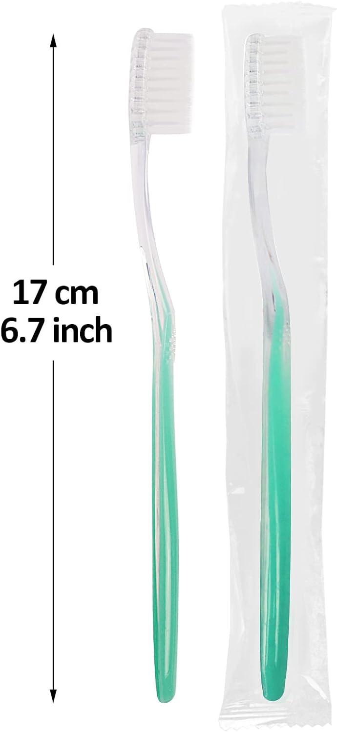 Bulk Disposable Toothbrushes - Individually Wrapped Soft Bristle ...