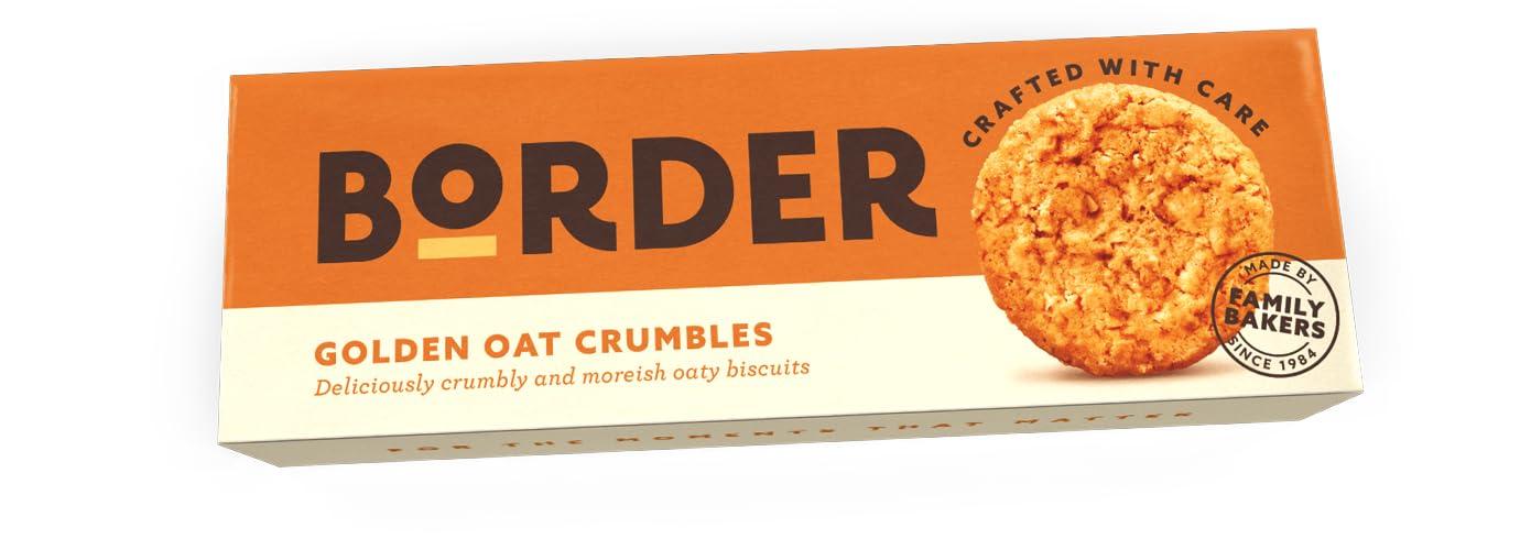 Border Biscuit Golden Oat Crumble - Made with Rolled Oats & Natural ...