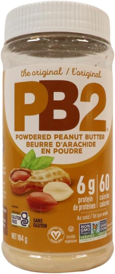 Peanut Butter Powder - Original Peanut Butter 184g and Chocolate Peanut ...