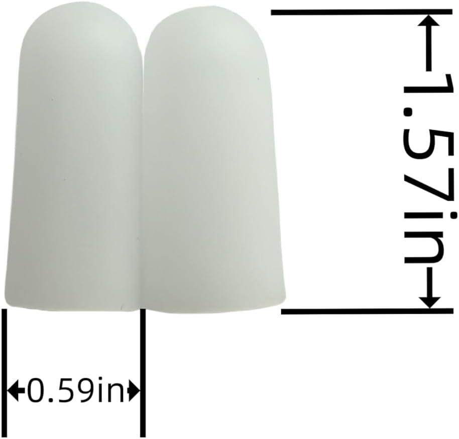 WHTCHSU 10 Pcs Gel Toe Cap Silicone Toe Protector Toe Guards for Feet ...