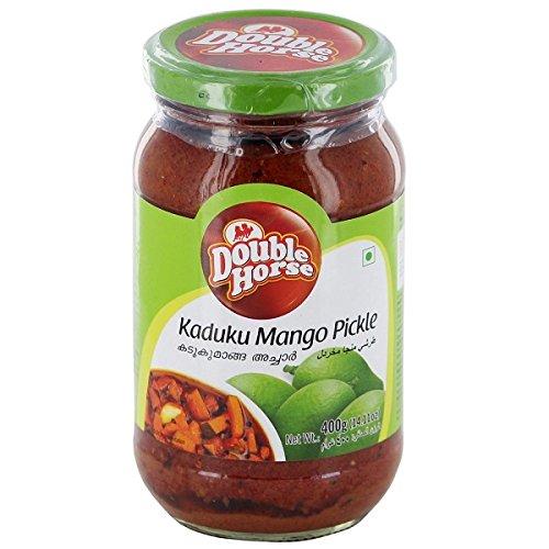 Double Horse Spicy Pickles -400gm Kerala Style (Kaduku Mango Pickle ...