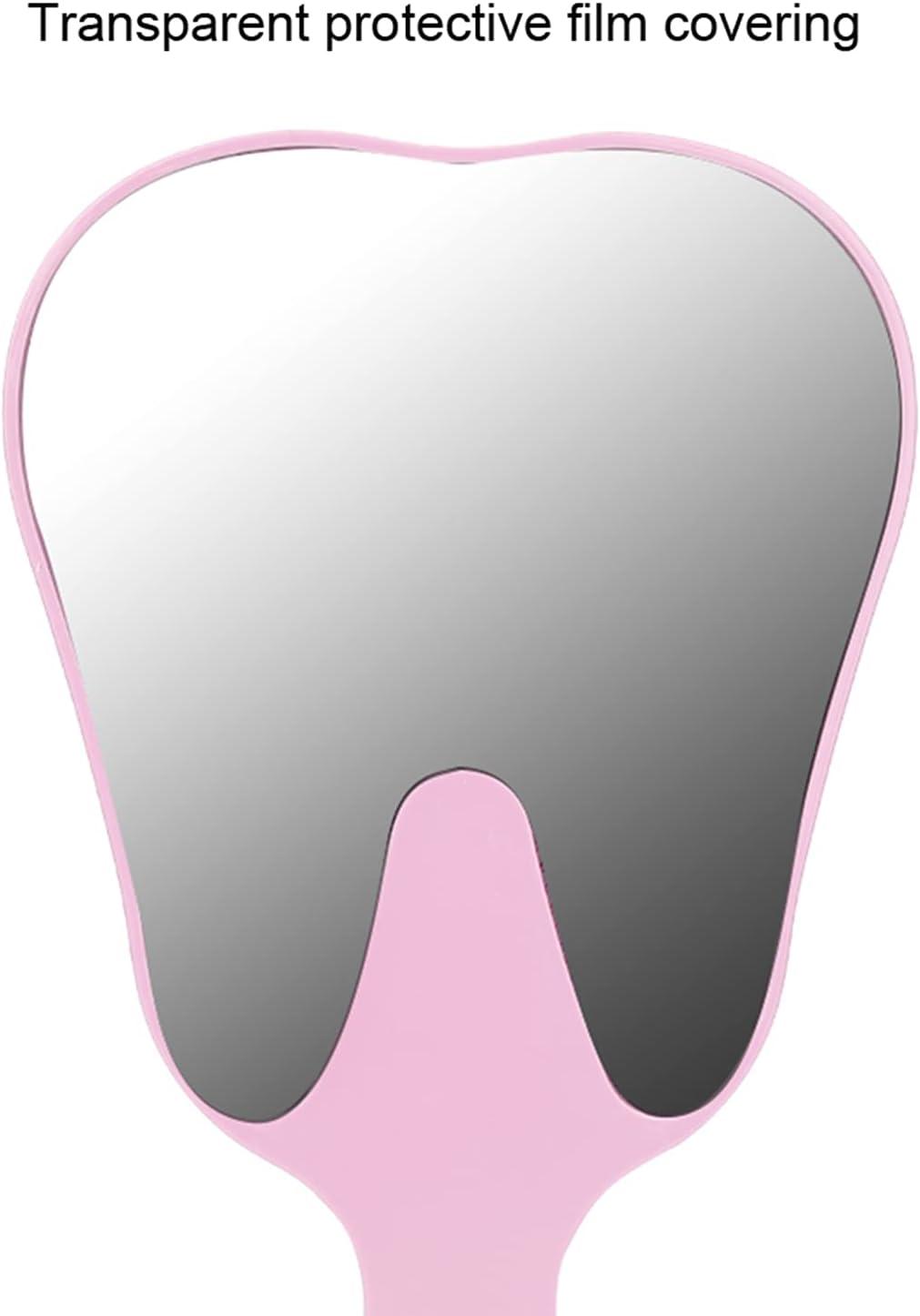 Cute Tooth Shaped Mirror with Handle Small Gift for Dental Clinic 3 ...