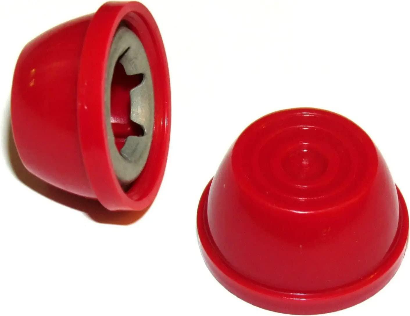 Quadrapoint Hub Caps for Bikes/TRIKES - Compatible with Popular Red ...