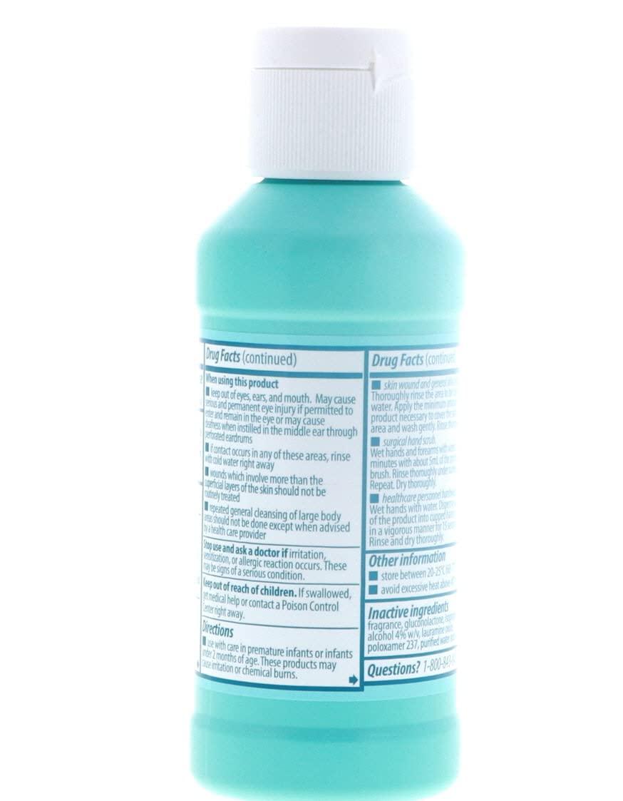 Hibiclens Antiseptic Skin Cleanser 4 oz Bottle - Pack of 5 | Effective ...