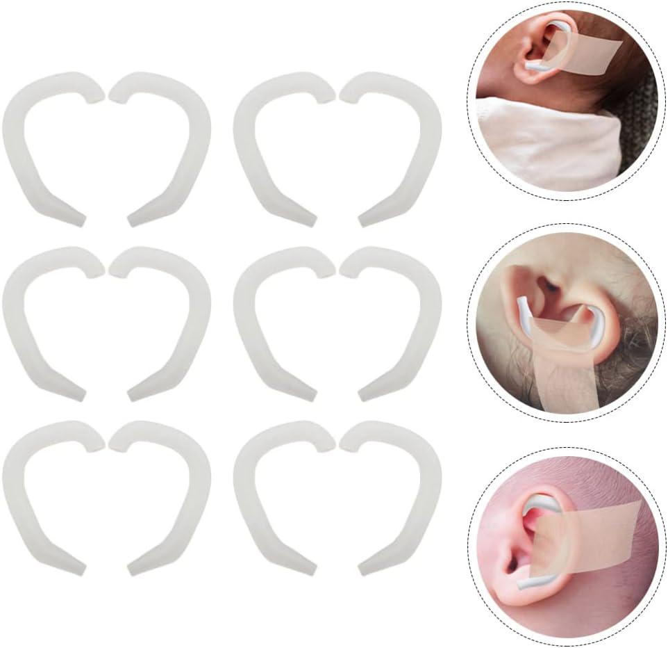 EXCEART Baby Ear Corrector 6 Pairs - Infant Auricle Valgus Correction ...