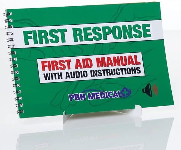 PBH Medical Talking First Aid Guide & Book - 1 Unit - Essential First ...