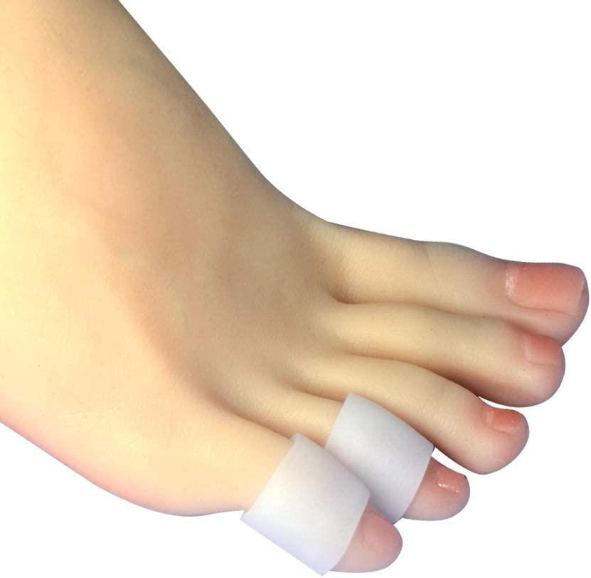 Hoogoo 10 Pack Pinky Toe Sleeves Protectors - Prevent Rubbing, Ingrown ...