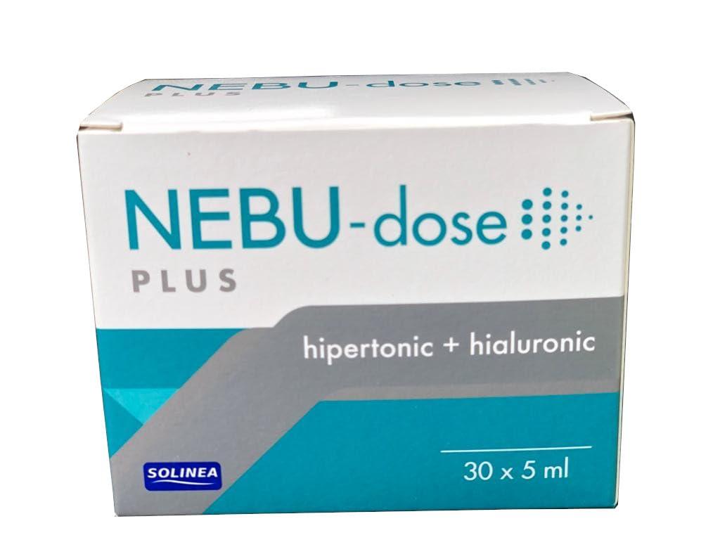 Nebu Dose Plus 30x5ml - Hypertonic Saline Solution 3% with Hyaluronic ...