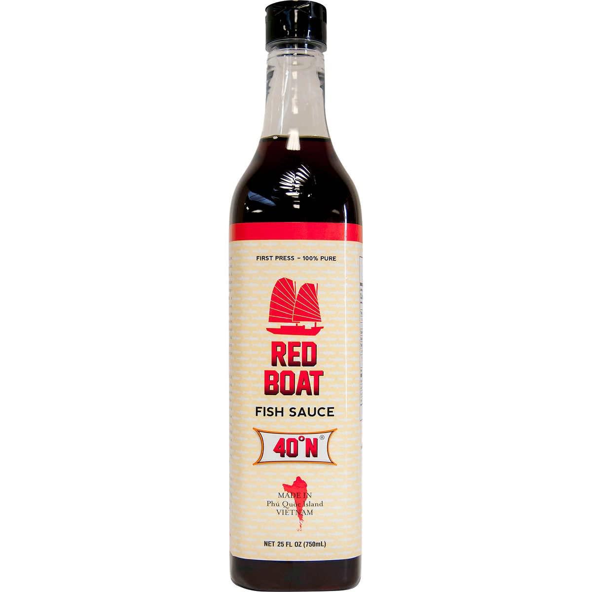The Red Boat Premium Fish Sauce 750ml/25 fl oz - Pack of 2 | Extra ...