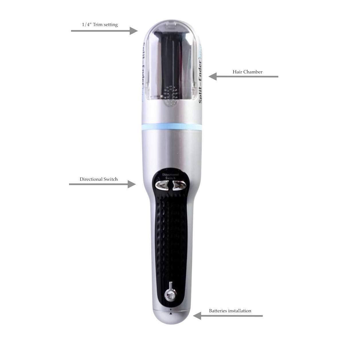 Split Ender Mini Cordless Hair Trimmer - Automatic Split End Remover ...