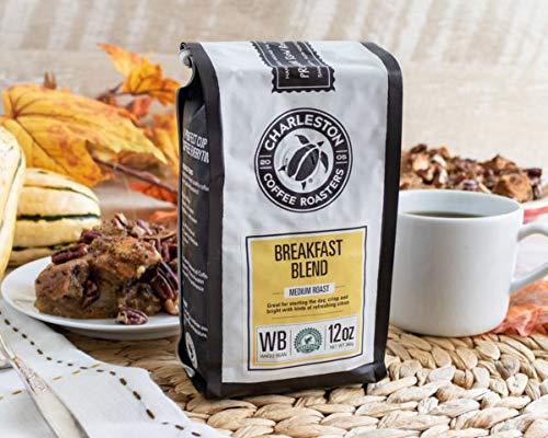 Charleston Coffee Roasters Organic Ground Coffee - Premium 12oz ...