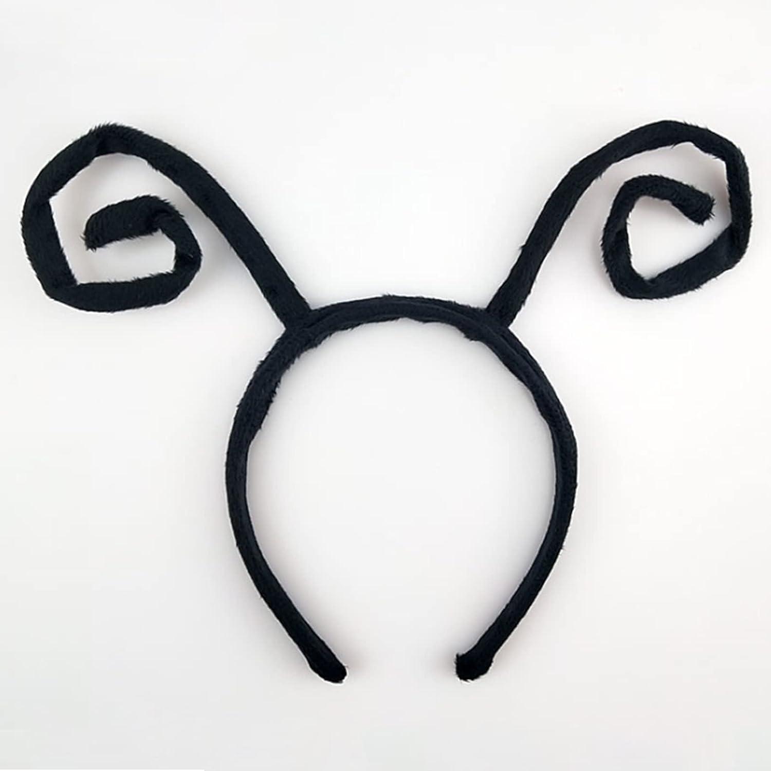 Halloween Butterfly Antenna Headband Set - Masquerade Lace Masks for ...