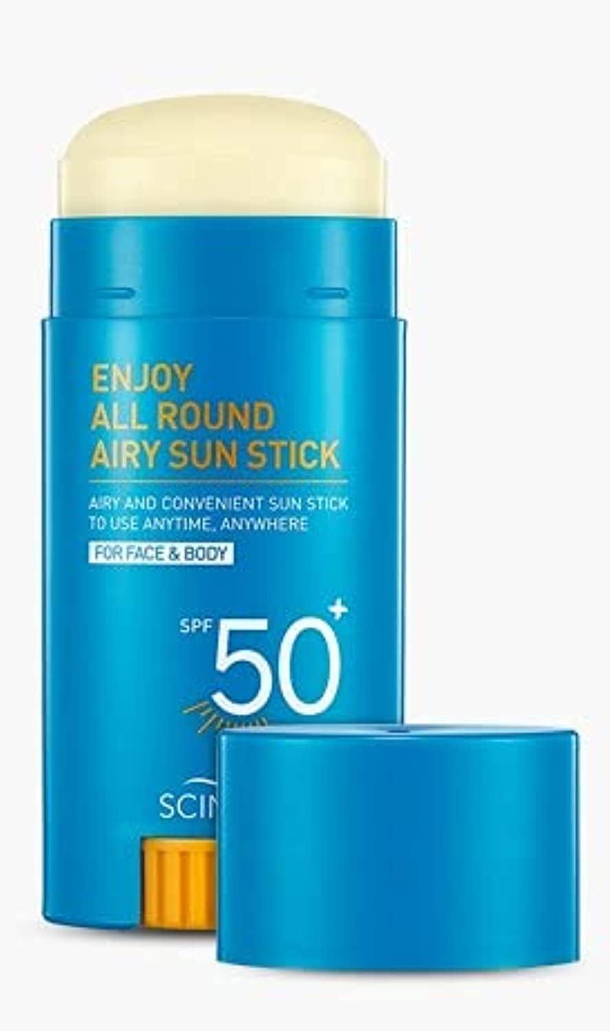 SCINIC Airy Sun Stick SPF 50+ PA++++ 25g - Lightweight Sunscreen ...