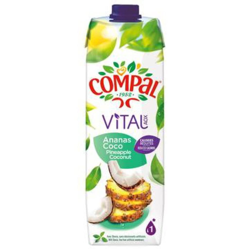 Compal Vital Pineapple Coco 1L (pack of 12) | Buy Now with Express ...
