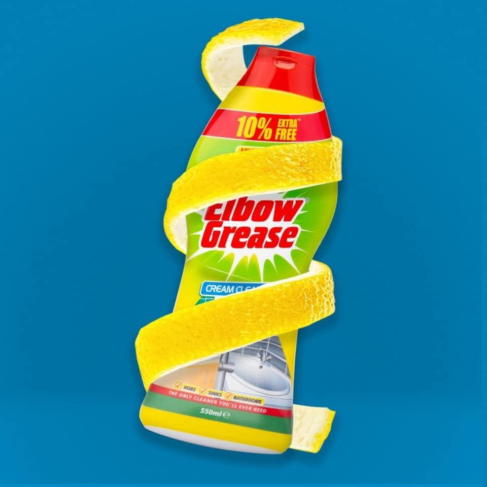 Elbow Grease Cream Cleaner With Micro Crystals For Kitchens And ...