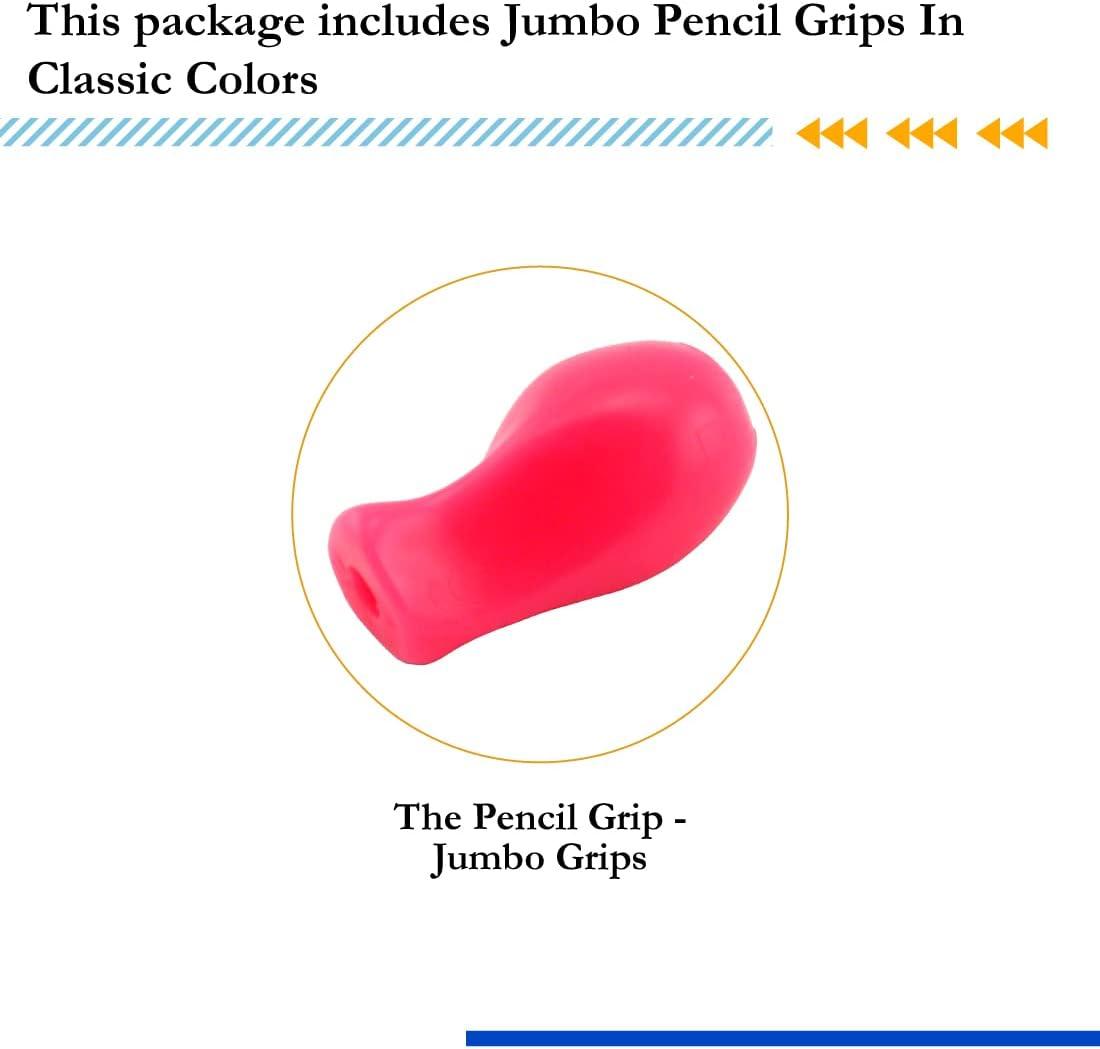 The Pencil Grip JUMBO Gripper 12 Count Classic Colors Set (TPG-11412 ...