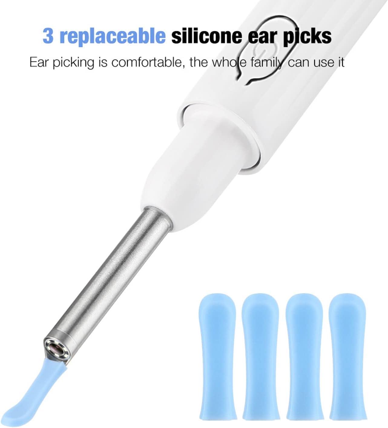 Wireless Visual Silicone Ear Spoon Endoscope | Ear Wax Remover ...