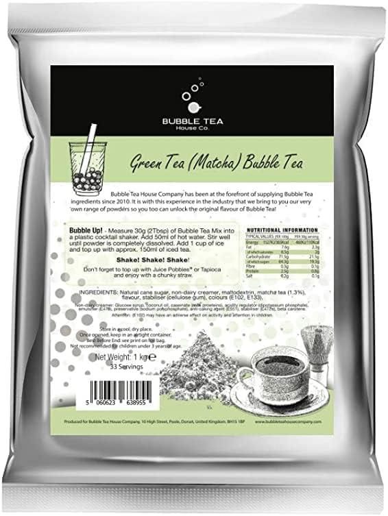 Matcha Bubble Tea Kit - Ultimate Gift Set with Matcha Powder, Mango ...