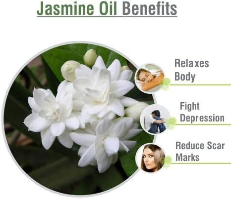 Jasmine (Jasminum officinale) 100% Natural Pure Carrier Oil 15ml ...