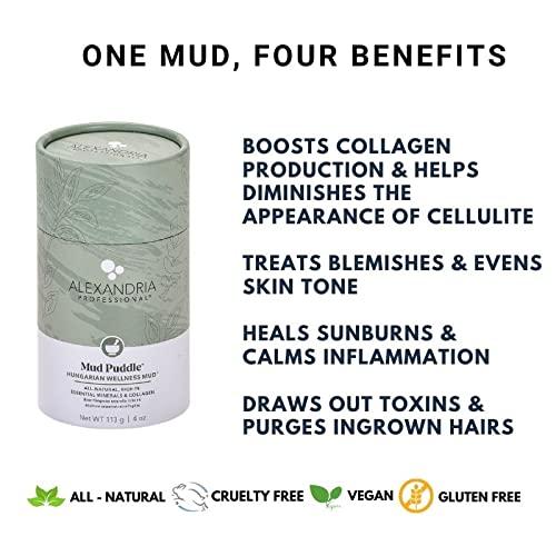 Hungarian Wellness Mud Mask 24oz - Detox Pores, Rejuvenate Skin, Even ...