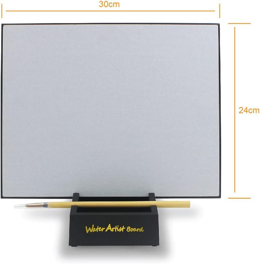 Water Artist Board Buddha Painting Set with 3 Water Brushes - Zen ...